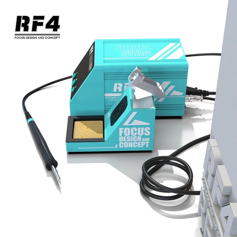 RF4 RF-ONE Intelligent Temperature Control Anti-static Welding Platform Soldering Station for ...