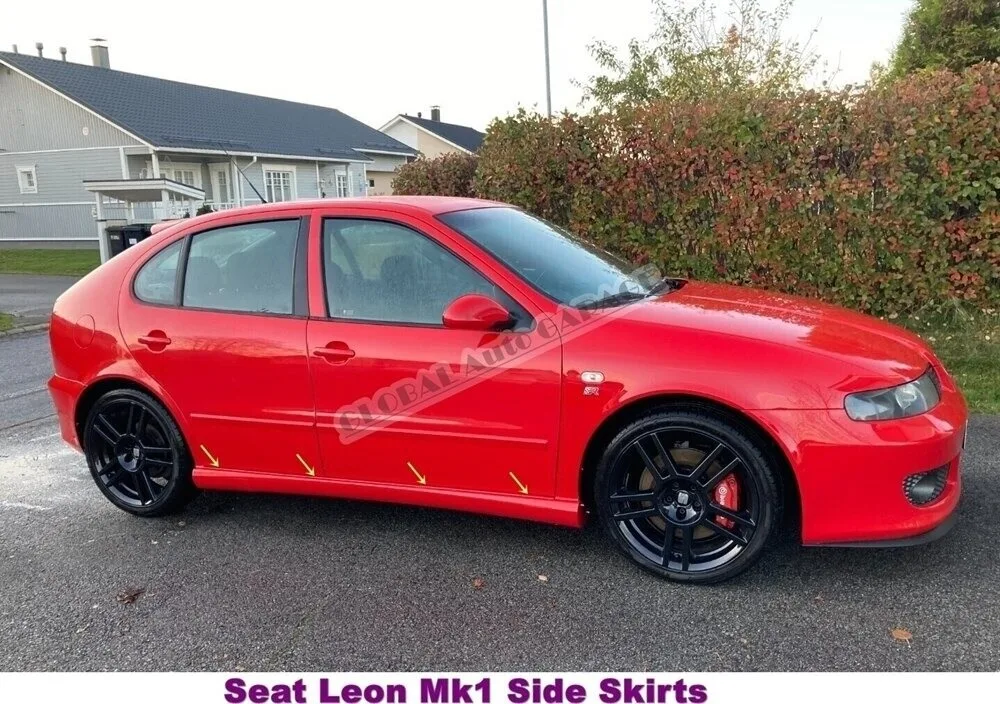 For Seat Leon Mk1 Cupra Side Skirt Threshold+Side Skirts Attachment ...