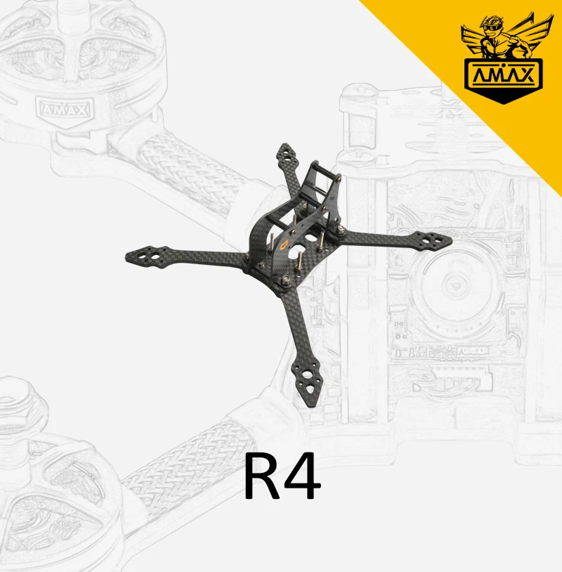 R4-4-FPV-Racing-Drone-Carbon-Frame-3mm-Arm-High-Quality-RC-Model ...