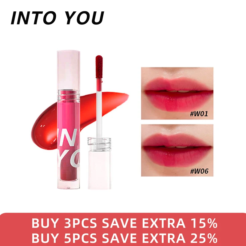 Into You Lipstick Velvet Matte Lips Makeup Long Lasting Non Sticky Lip ...