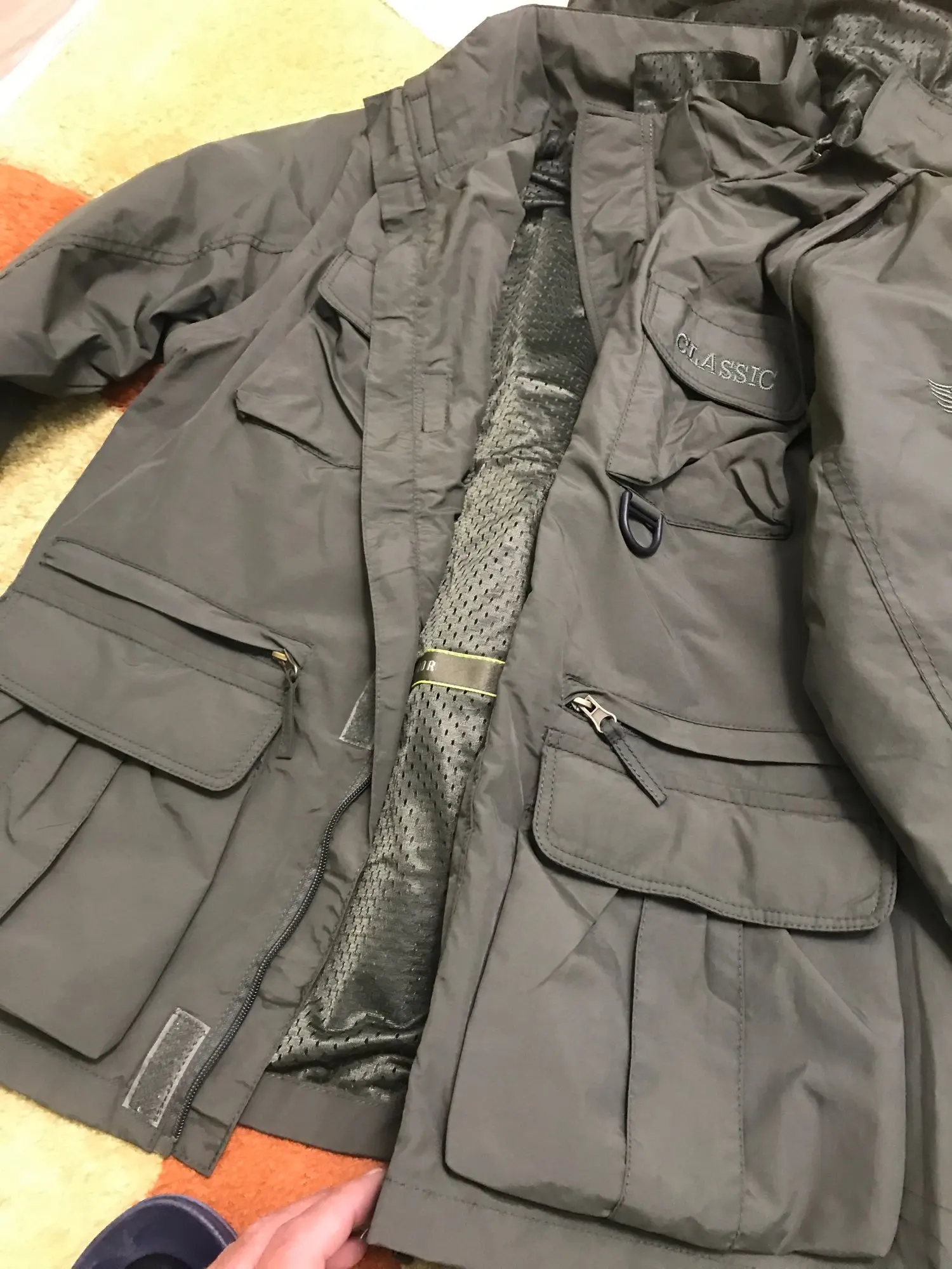 Hooded Field Jacket Mens