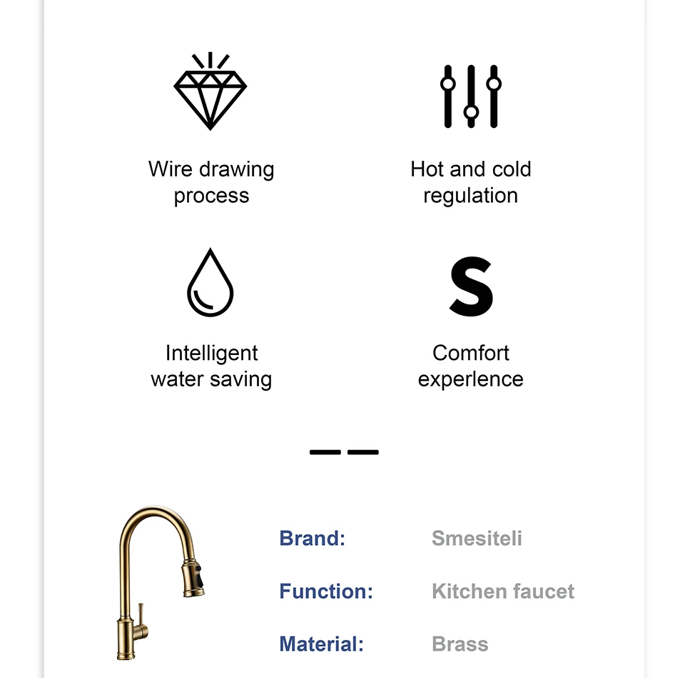 SmartFlow Touch-Control Kitchen Faucet - FaucetBazaar 1