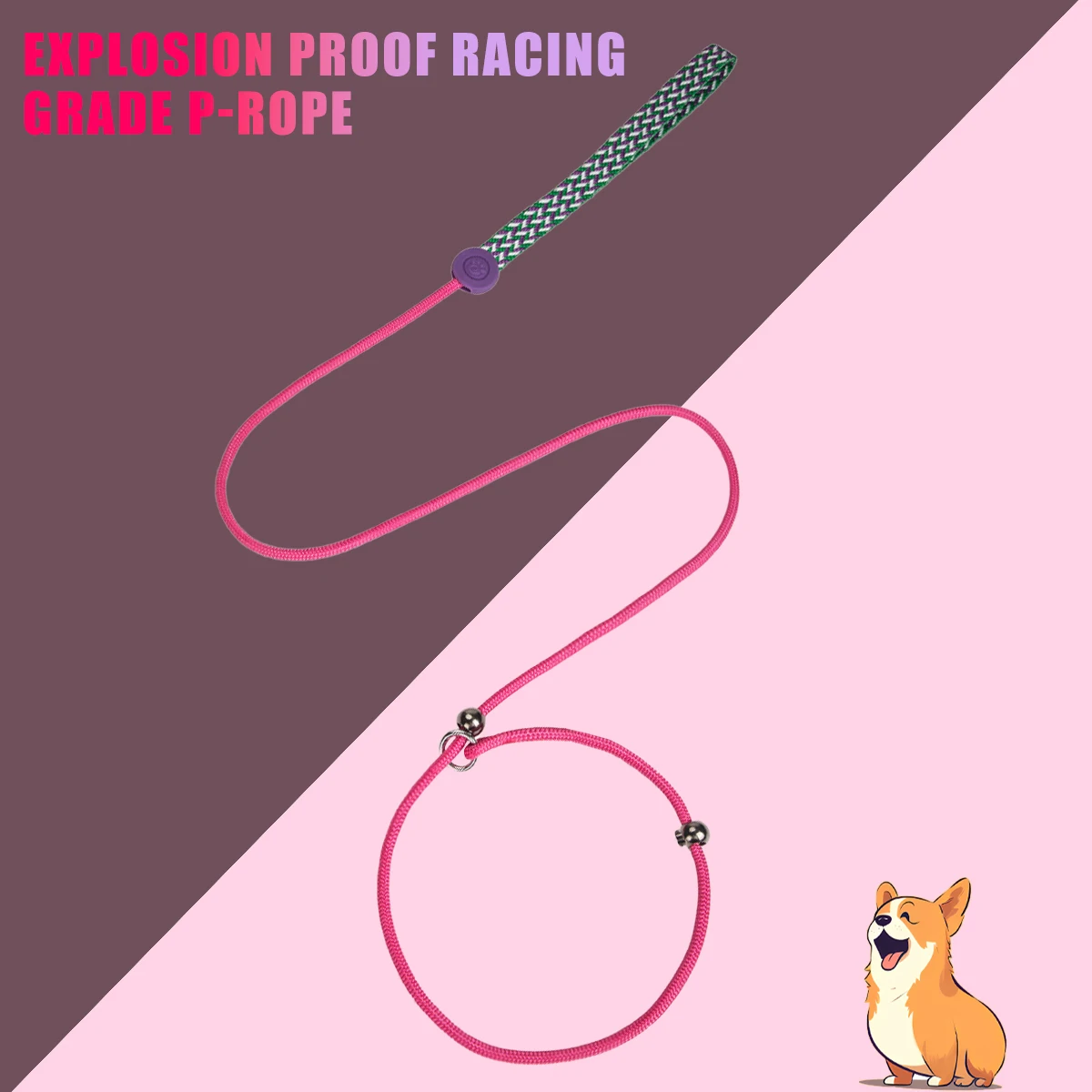 1pc-Colorful-Dog-Training-Rope-Leash-The-Onesie-Dog-Leash-Premium ...