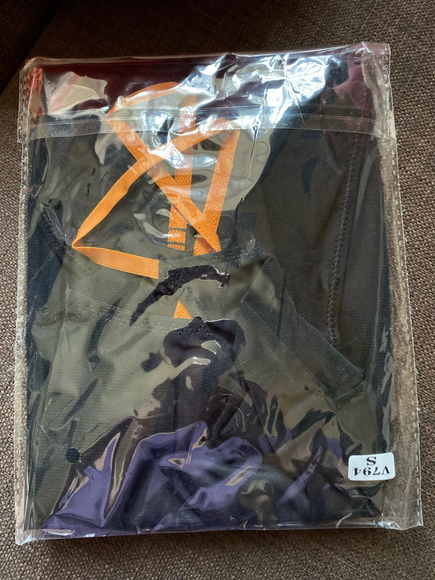 Criss-Cross Back Sheer Thong Teddy