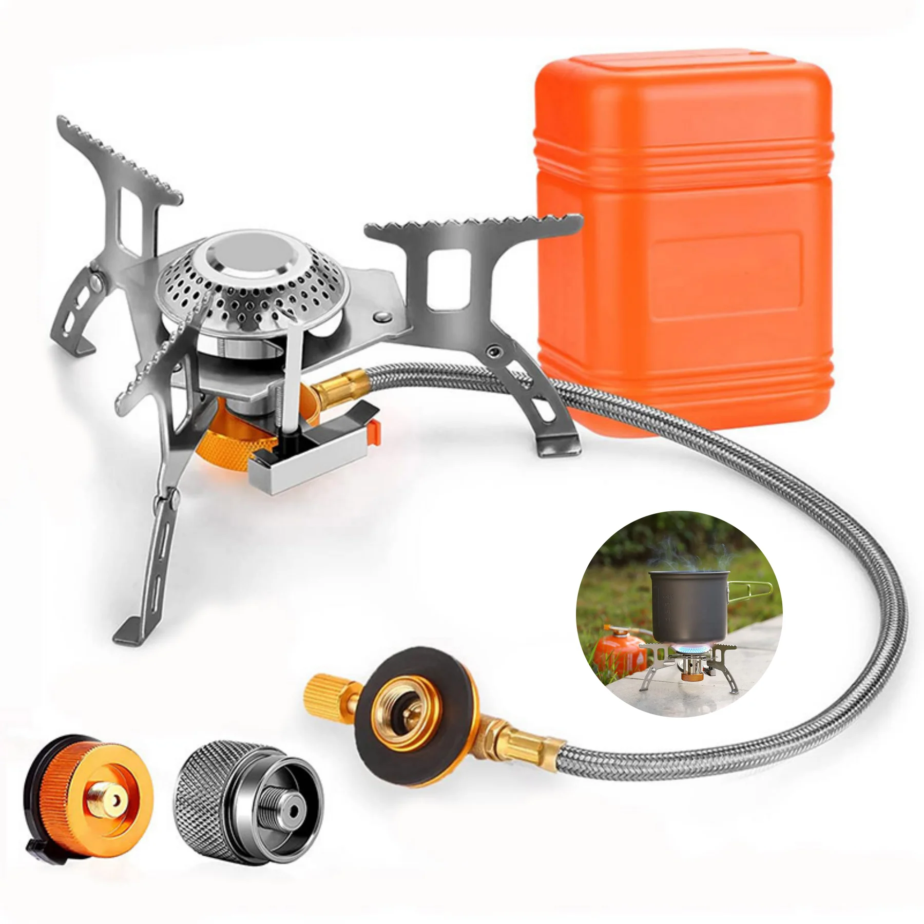 Camping-Gas-Stove-Portable-Gas-Burner-Tourism-Picnic-Strong-Fire-Burner ...