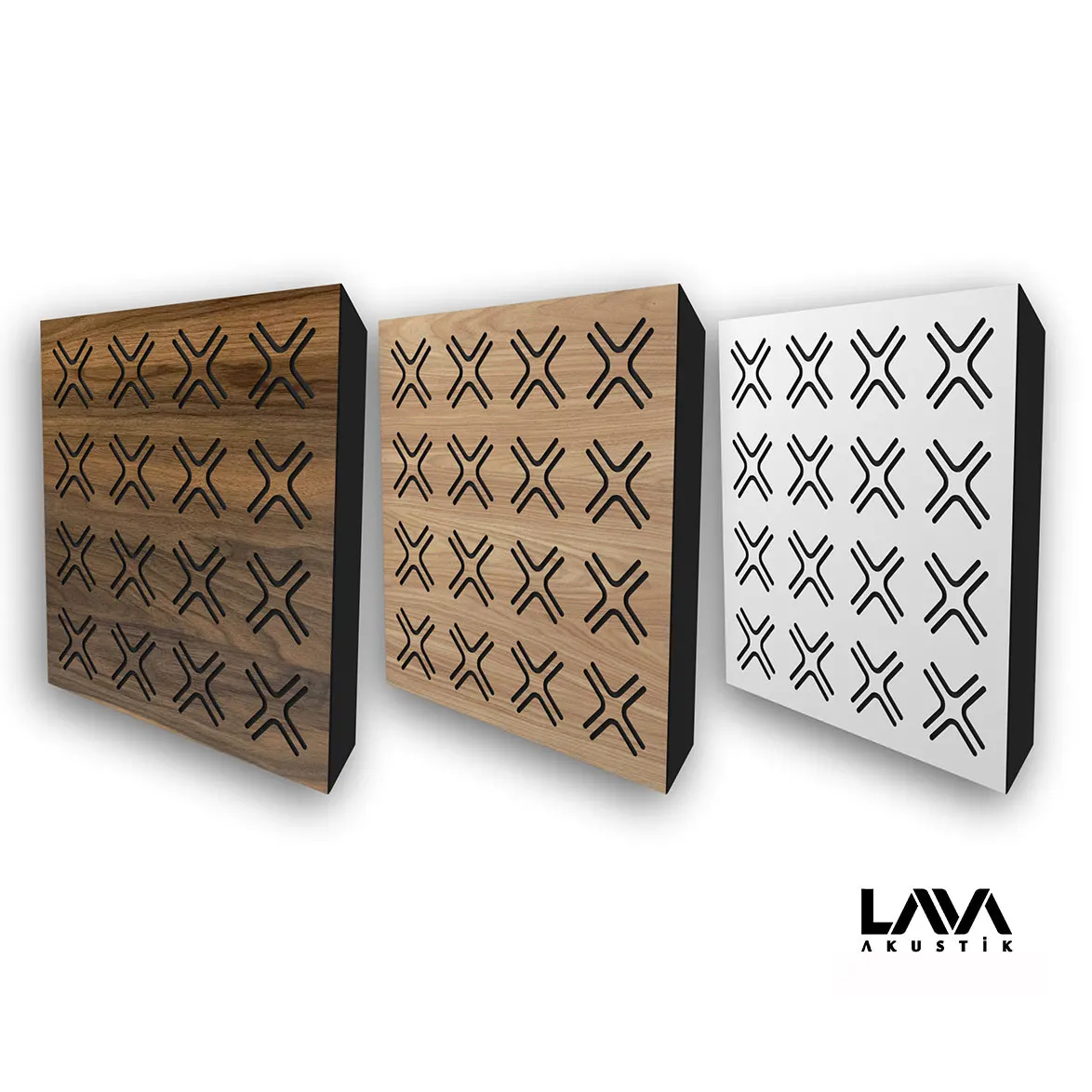 Acoustic Panel ''Cross' Basstrap Absorber Diffuser Bass Trap Diffusing Music Soundproof HIFI ...