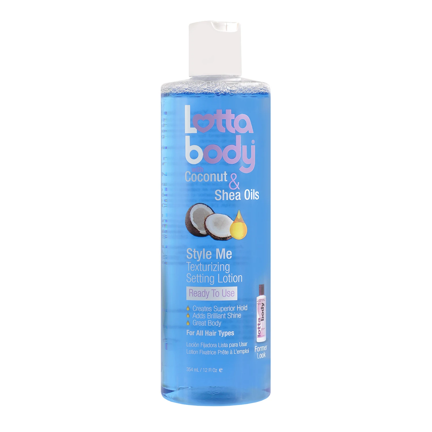 Lottabody Style Me Texturizing Setting Lotion 12oz - Long-Lasting Hold ...
