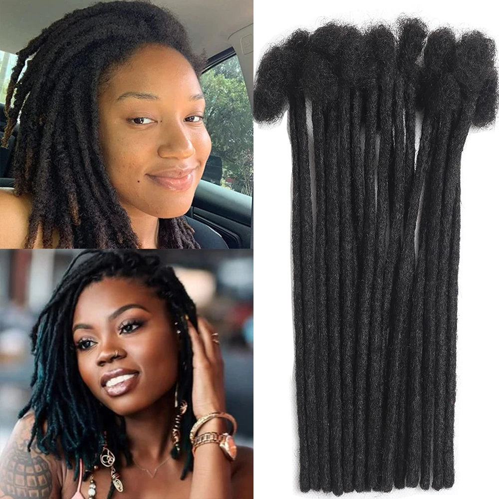 Dreadlocks-Brazilian-100-Human-Hair-Strand-Crochet-Braid-Hair-Loc ...