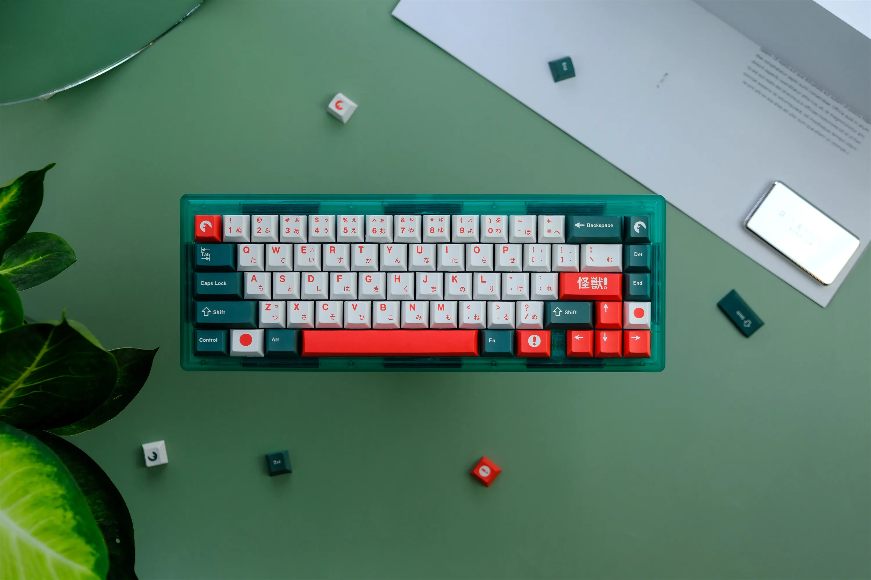 GMK-Monster-Keycap-129-Keys-PBT-Keycaps-Cherry-Profile-DYE-SUB ...