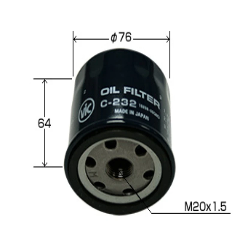 Oil-filter-Vic-c-232-oil-filter-filter-filter-Renault-Duster-filter ...