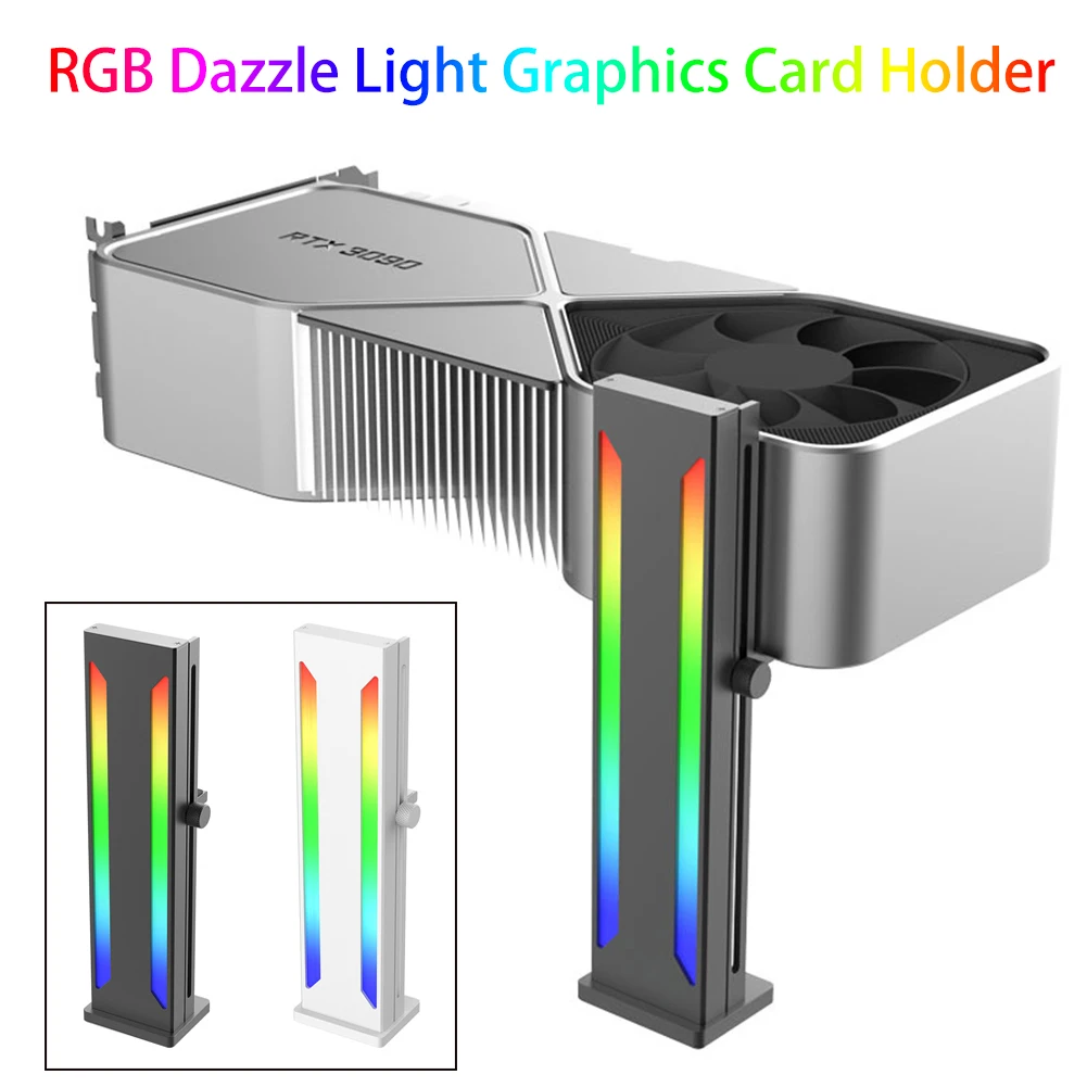 Magnetic GPU Video Card Support 5V 3PIN RGB Adjustable Graphics Video ...