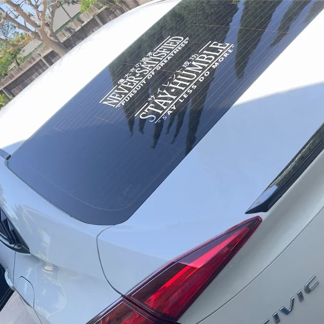 Jdm Stickers On Cars Window