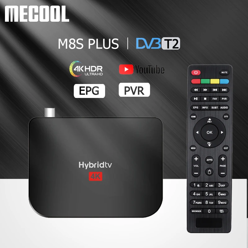 Mecool-Set-Top-Box-Android-Inteligente-Media-Player-M8S-Mais-DVB-T-T2 ...