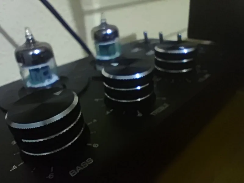 Ampapa A1 Mini JAN5654 Valve Tube Phono Stage Preamp Stereo Desktop ...