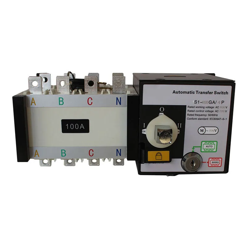ZJSHUYI-SYQ1-100G-100A-Dual-Power-Automatic-Transfer-Switch-4P-Three ...