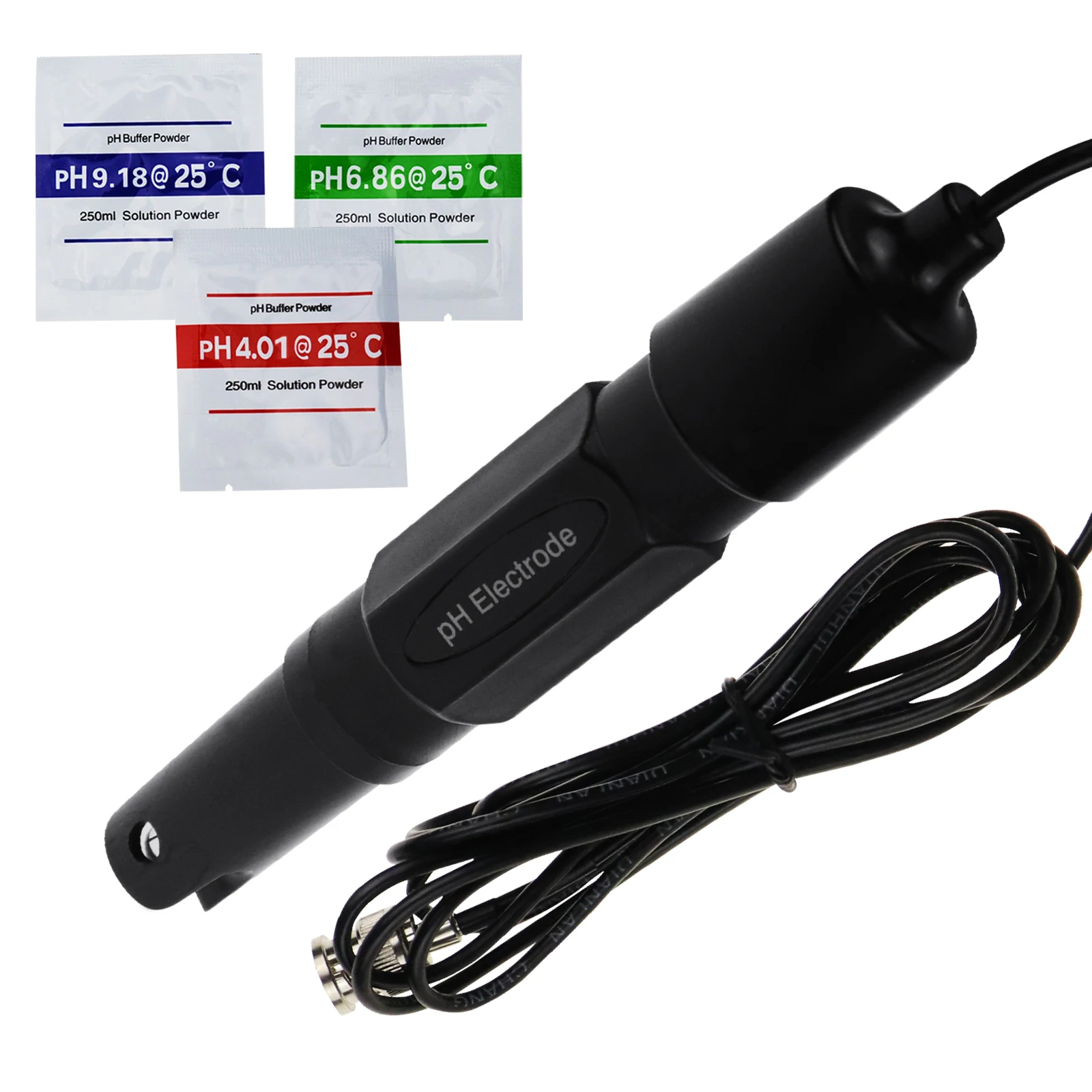 Replaceable-pH-Electrode-with-BNC-Connector-200cm-Long-Cable-for-PH ...