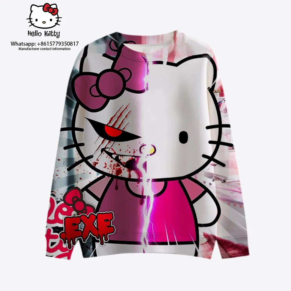 Disfraz-de-Hello-Kitty-Play-para-mujer-su-ter-de-cuello-redondo-serie ...