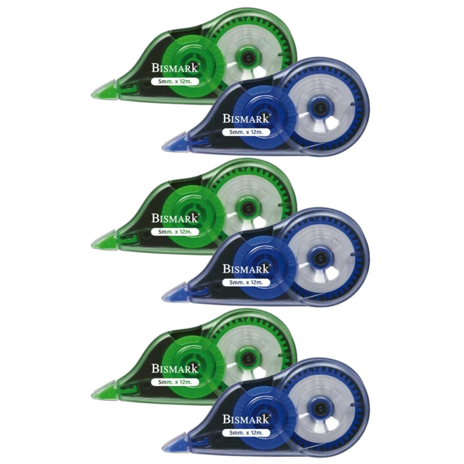 Bismark-Tipex-Cinta-Correctora-Blanca-5-mm-x-12-metros-Set-Cintas ...