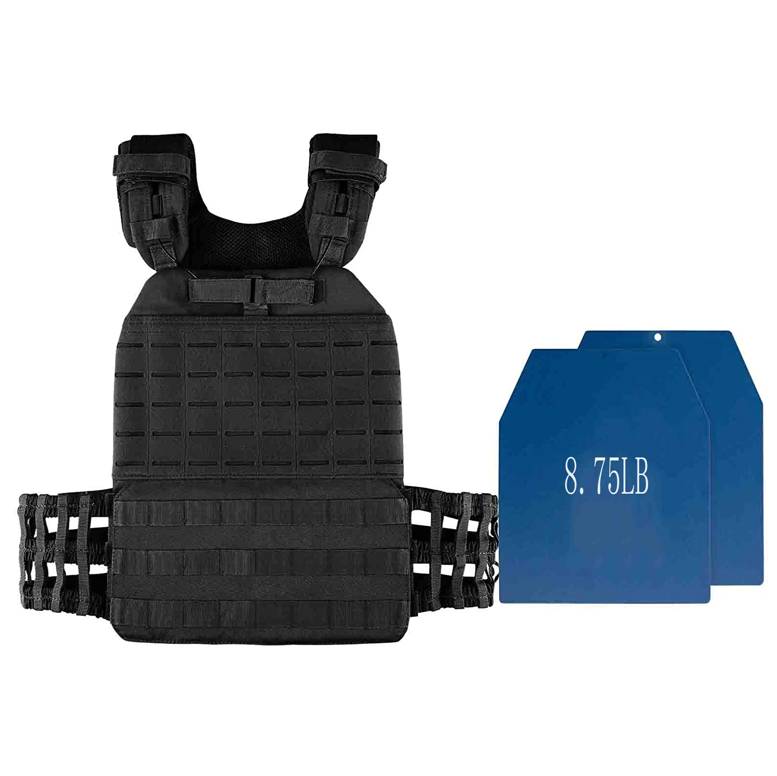 FDFIT 20LB Weighted Vest with Adjustable Weight plates for Crossfit ...
