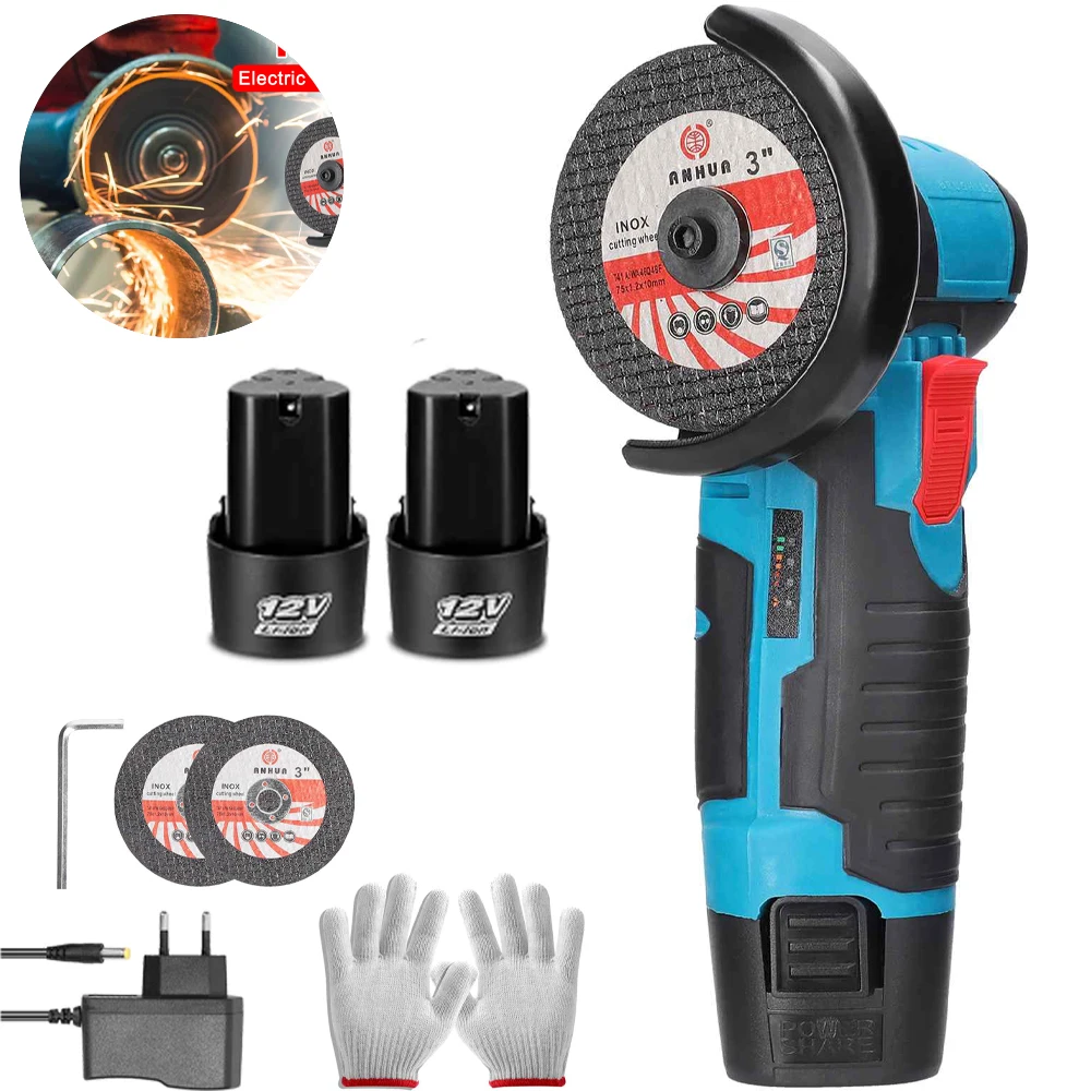 12V-Mini-Angle-Grinder-Mini-Household-Rechargeable-Cutting-Machine ...