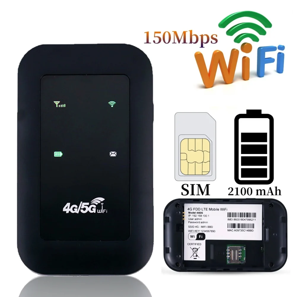 4G-LTE-Portable-Mini-WiFi-Router-150Mbps-Wireless-Pocket-Router-WiFi ...
