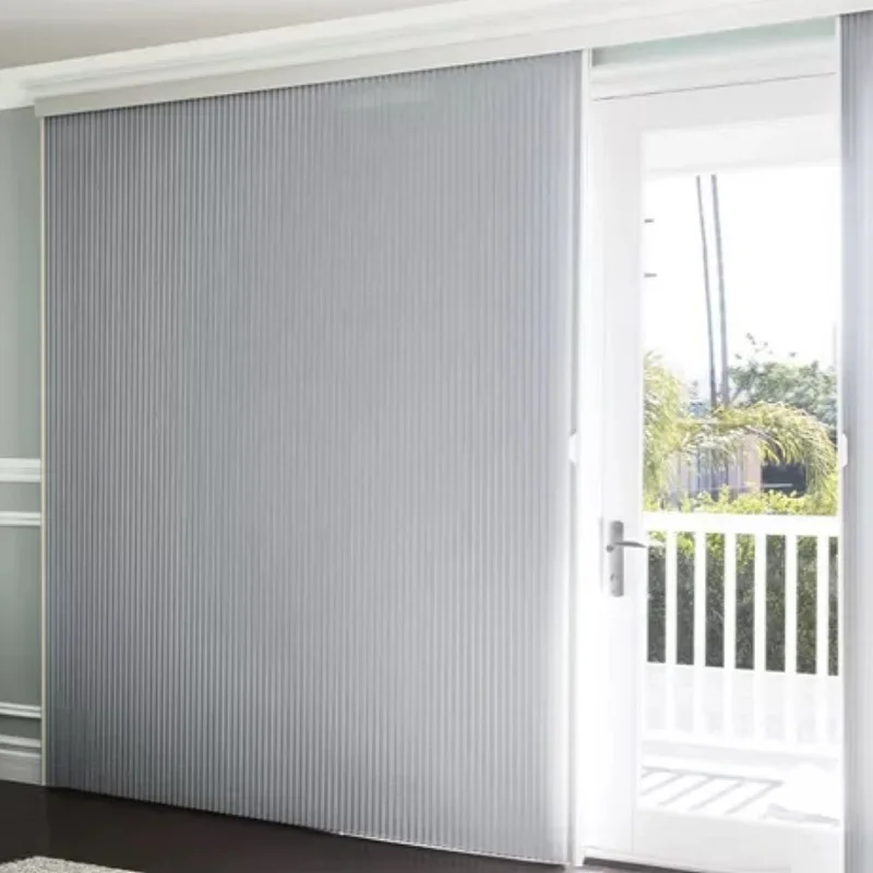 KARLLEO Vertical Honeycomb Shades Daynight Cellular Blinds Cordless ...