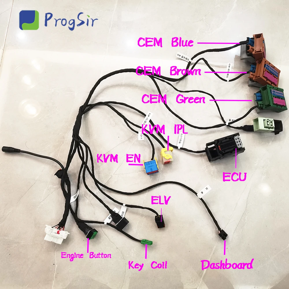 Cable-de-plataforma-de-prueba-para-Volvo-con-conector-de-tablero-CEM ...