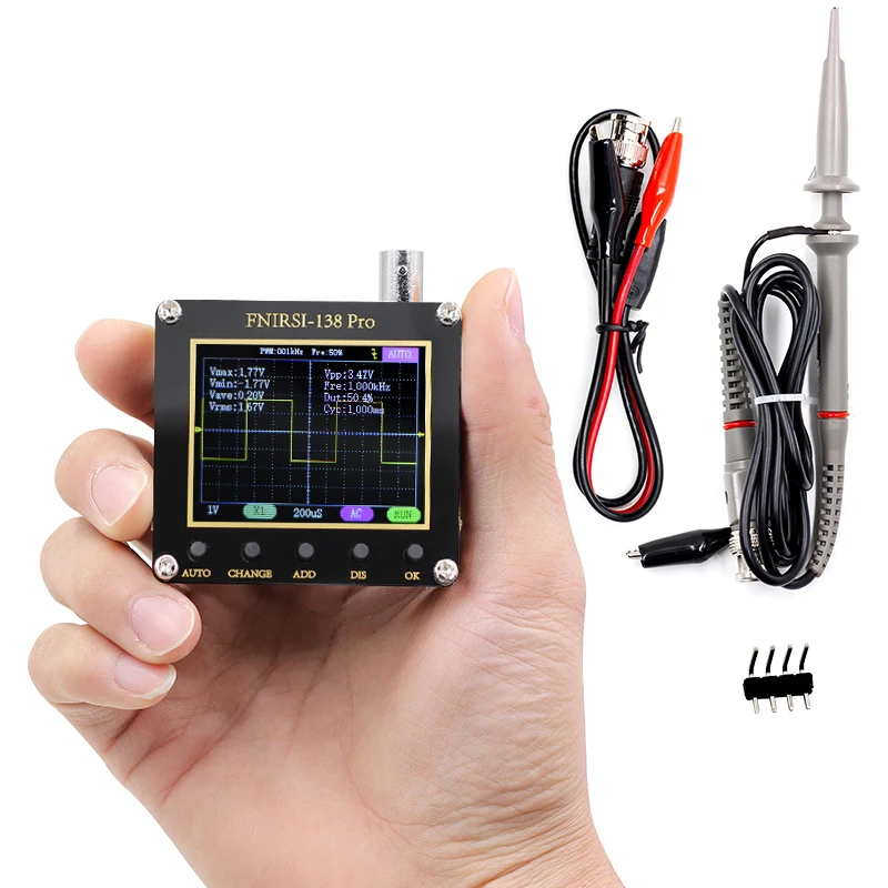 FNIRSI-138-PRO-Handheld-Digital-Pocket-Oscilloscope-2-5MSa-s-200KHz ...