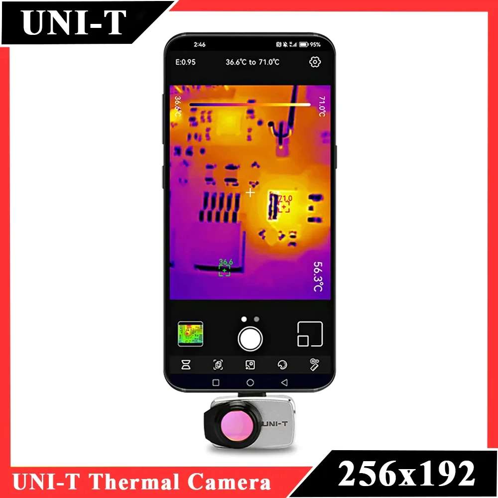 UNI-T UTi256M UTi260M Infrared Resolution 256x192 Thermal Camera for ...