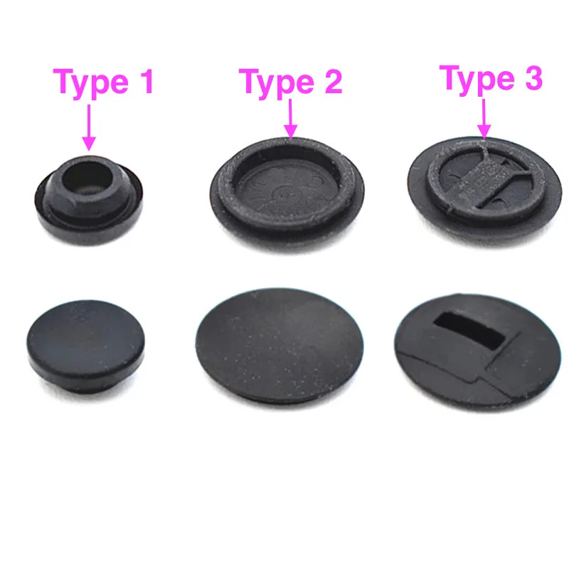 Car Door Seal Lock Screw Plastic Rubber Plug Cover Cap For Audi A3 A4 ...