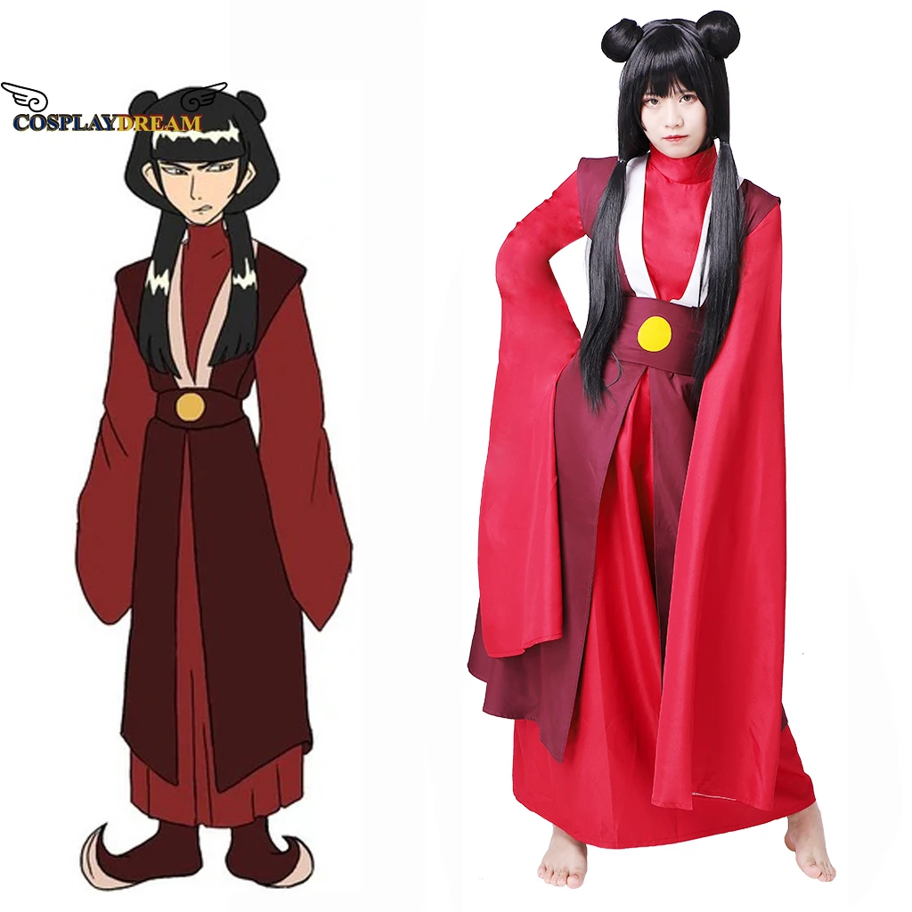 Avatar-The-Last-Airbender-Mai-Cosplay-Costume-Anime-Custom-Made-Outfit ...
