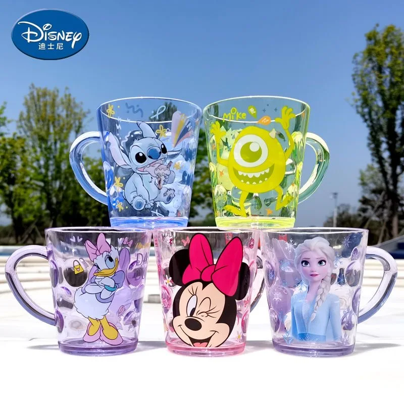 Disney-Stitch-Frozen-Milk-Cup-para-crian-as-Copos-ABS-Mickey-Mouse ...