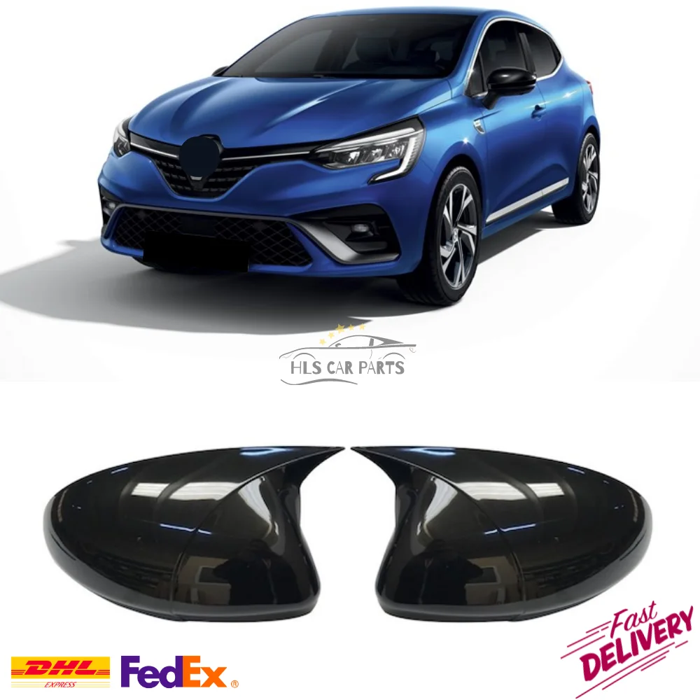 Bat Mirror Cover for Renault Clio 5 V 2019-2022 Car Accessories Piano ...