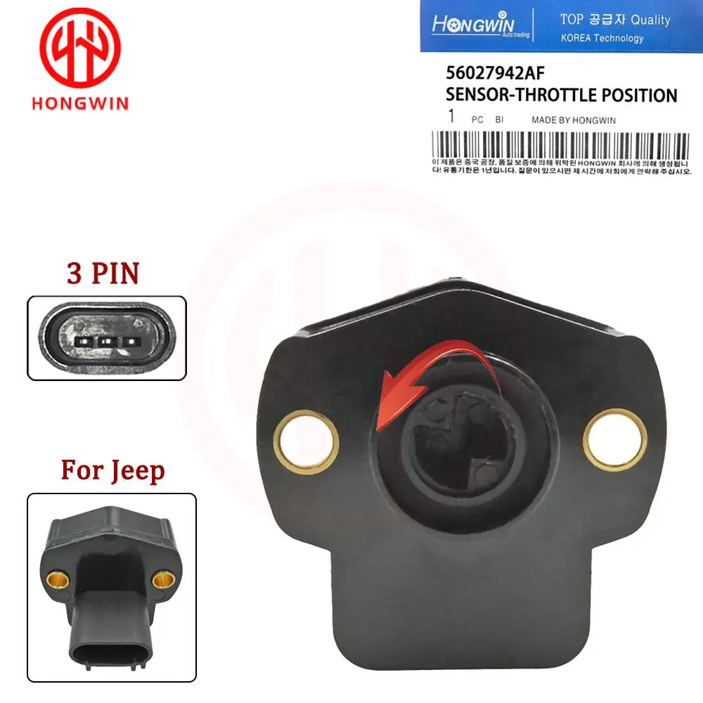 HONGWIN-Sensor-de-posici-n-del-acelerador-TPS-OEM-56027942AF-5019411AD ...