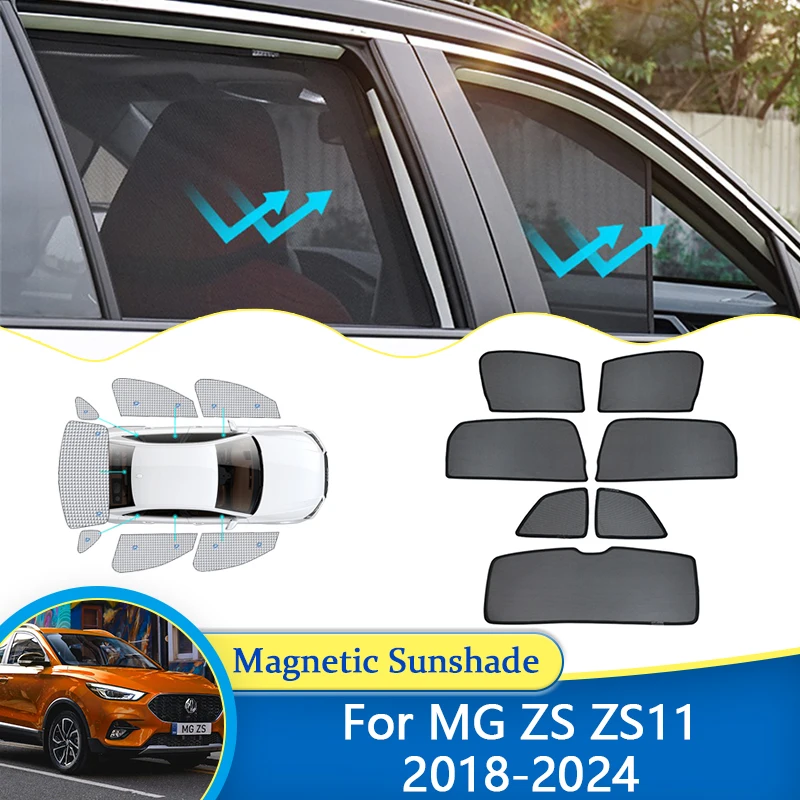 For-MG-ZS-ZS11-2018-2019-2020-2021-2022-2023-2024-Magnetic-Sunshade ...
