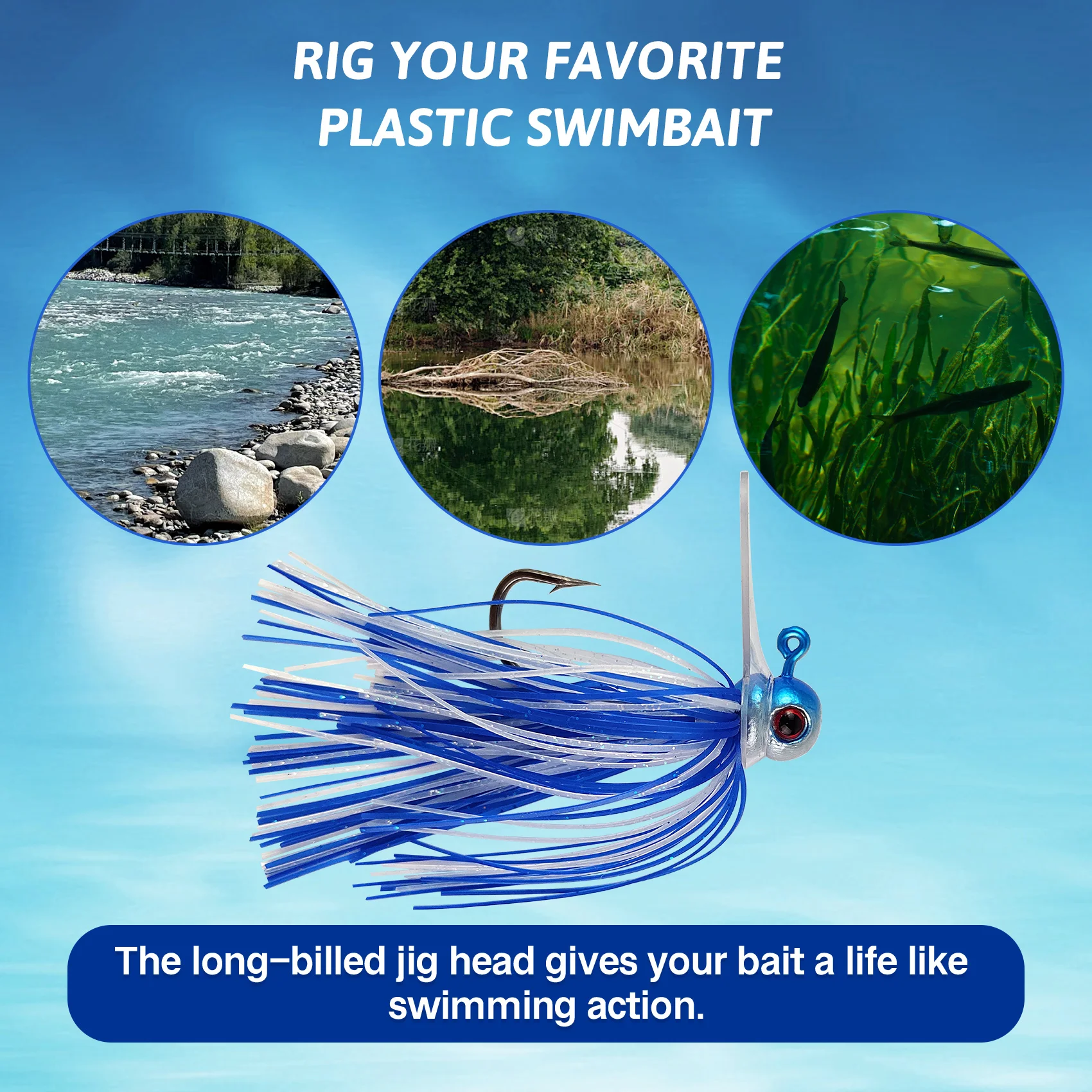 Scrounger Jig Head Spinner Bait – My Tackle Box