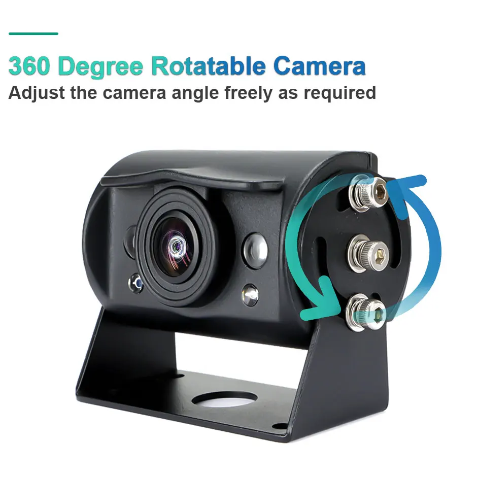 AHD 1920*1080P Infrared IR Night Vision Waterproof Truck Rear View ...