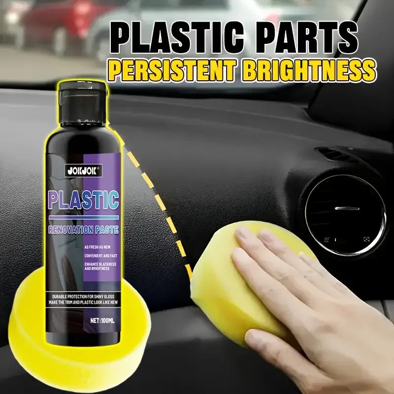 Interior Restorer Wax | Dashboard, Bumper, Seat and Tire Coating ...
