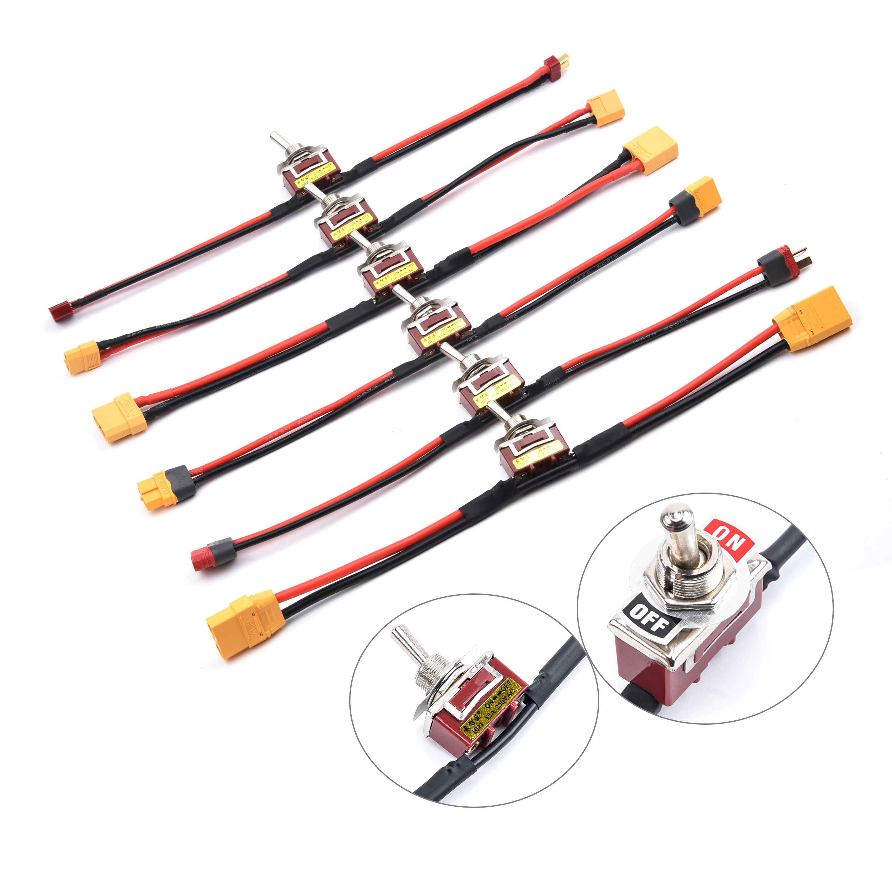 Large-Current-High-Load-Power-Supply-Switch-with-T-Plug-XT60-XT90 ...