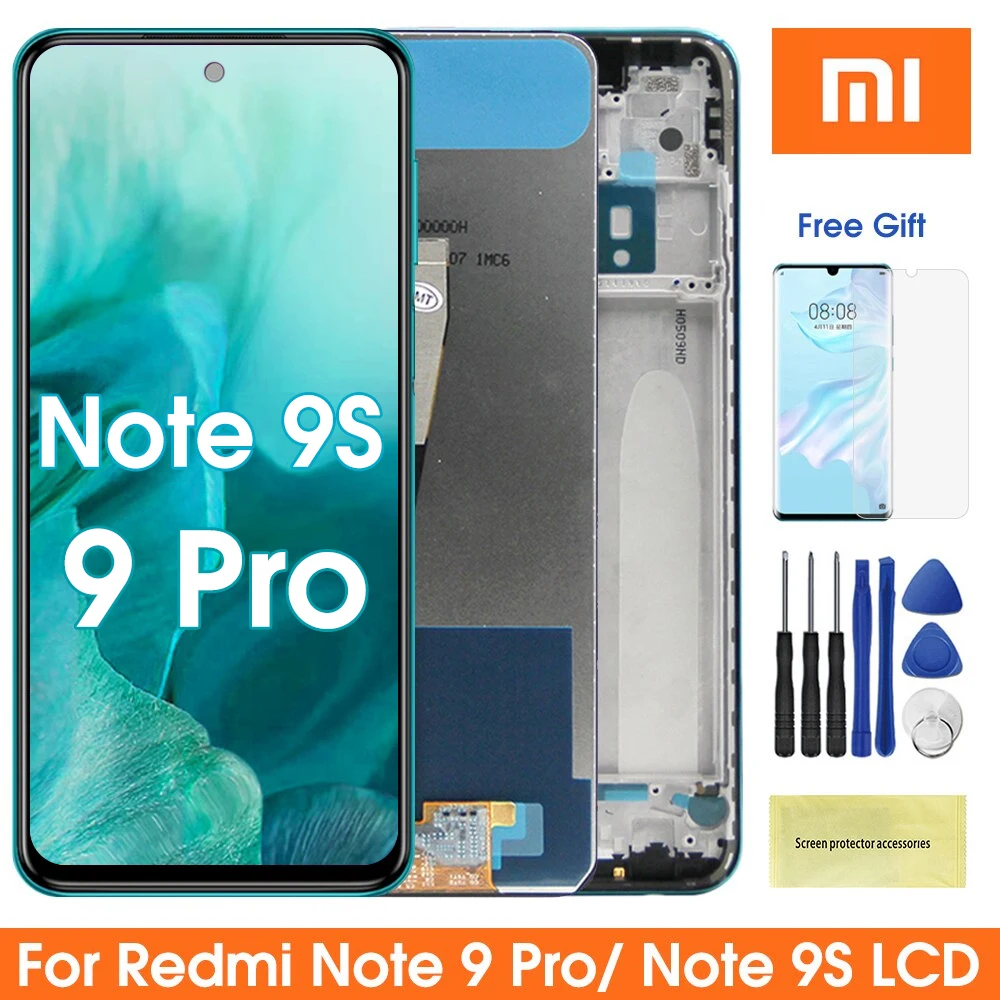 Screen-for-Xiaomi-Redmi-Note-9S-M2003J6A1G-LCD-Display-Touch-Screen ...