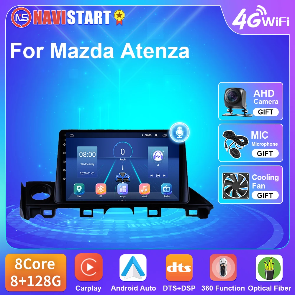 NAVISTAR-Radio-con-GPS-para-coche-reproductor-con-Android-10-4G-WIFI-v ...