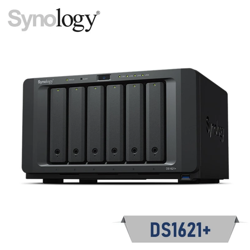 Synology DS1621+ NAS DiskStation 6-Bays NAS Quad-Core Processor Data ...