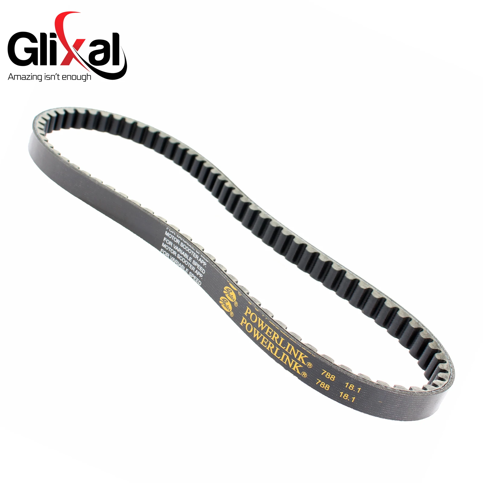 Gates-Powerlink-788-18-1-Kevlar-CVT-Drive-Belt-Jog-49cc-50cc-2-Stroke ...