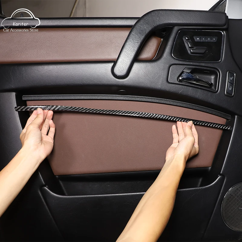 For-Mercedes-Benz-G-Class-W463-2013-18-Soft-Carbon-Fiber-Car-Door-Panel ...