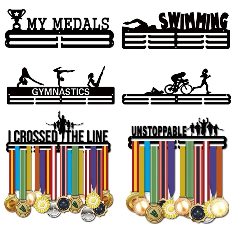 30 Type Multi-Style Medal Hanging Holder Rack Hanger Bracket Wall Hooks ...