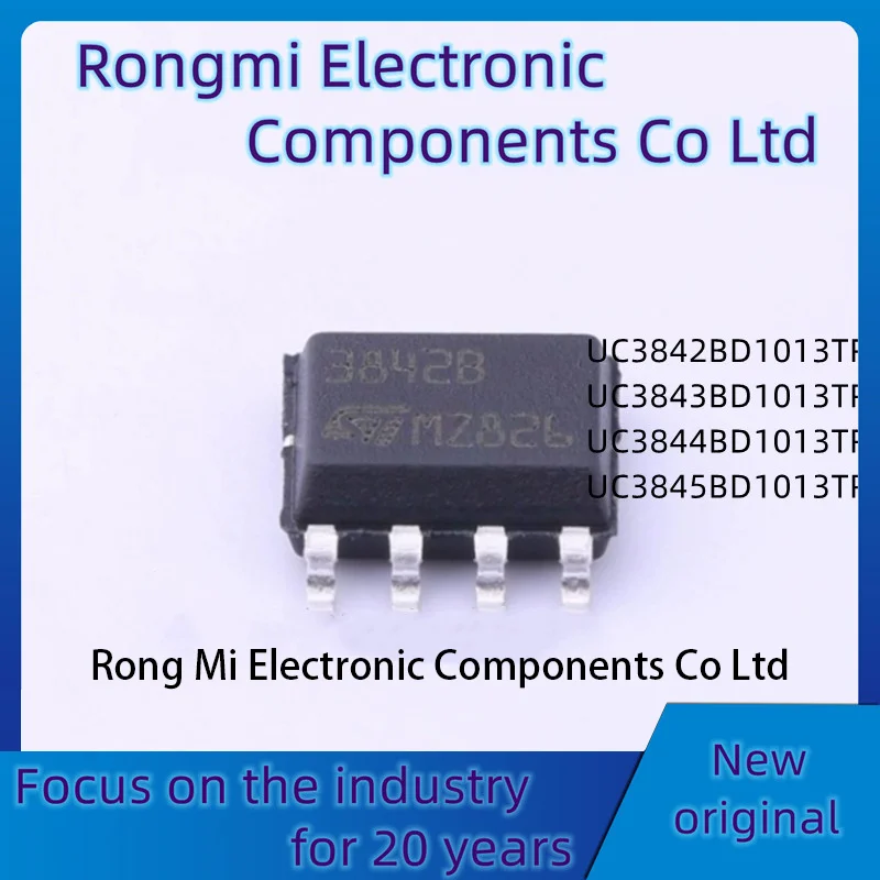 10PCS-100-UC3842BD1013TR-3842B-UC3843BD1013TR-3843B-UC3844BD1013TR ...