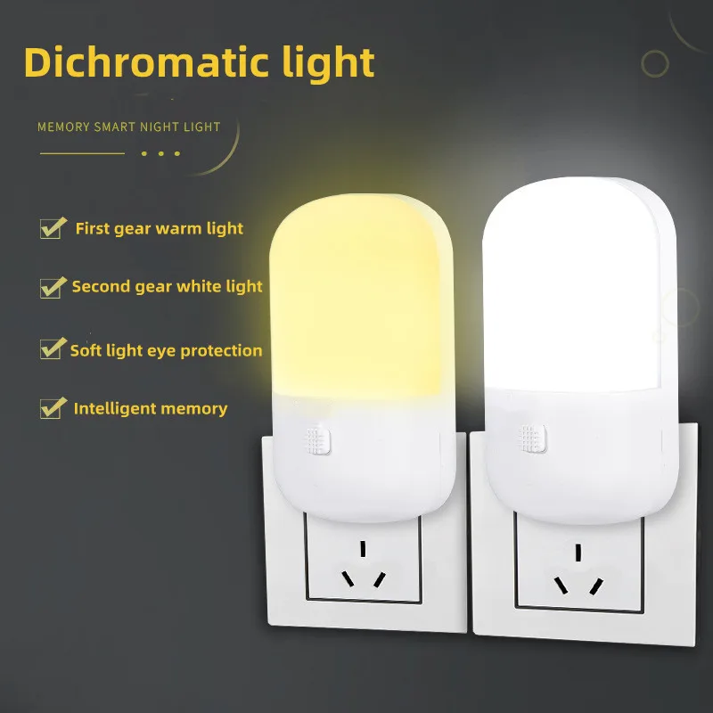 Energy-Saving-3W-Night-Light-Plug-in-LED-Feeding-Socket-Lamp-Indoor ...