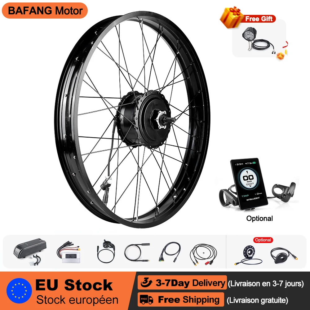 Bafang 48v 750w 1000w Hinterrad naben motor E-Bike-Umrüstsatz für fette Reifen fahrräder ...