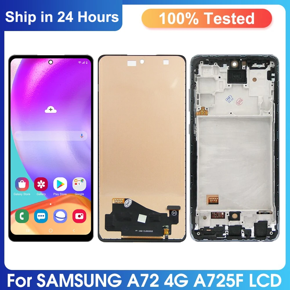 6-7-AAA-Quality-For-SAMSUNG-Galaxy-A72-LCD-Display-With-Touch-Screen ...