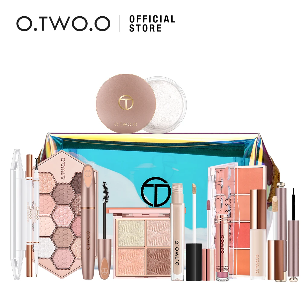 O.TWO.O 11pcs/set Full Makeup Kit Include Eye Shadow Blusher Concealer ...
